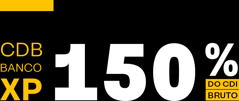 CDB 150% do CDI da XP | Invista até R$60 mil com liquidez diária
